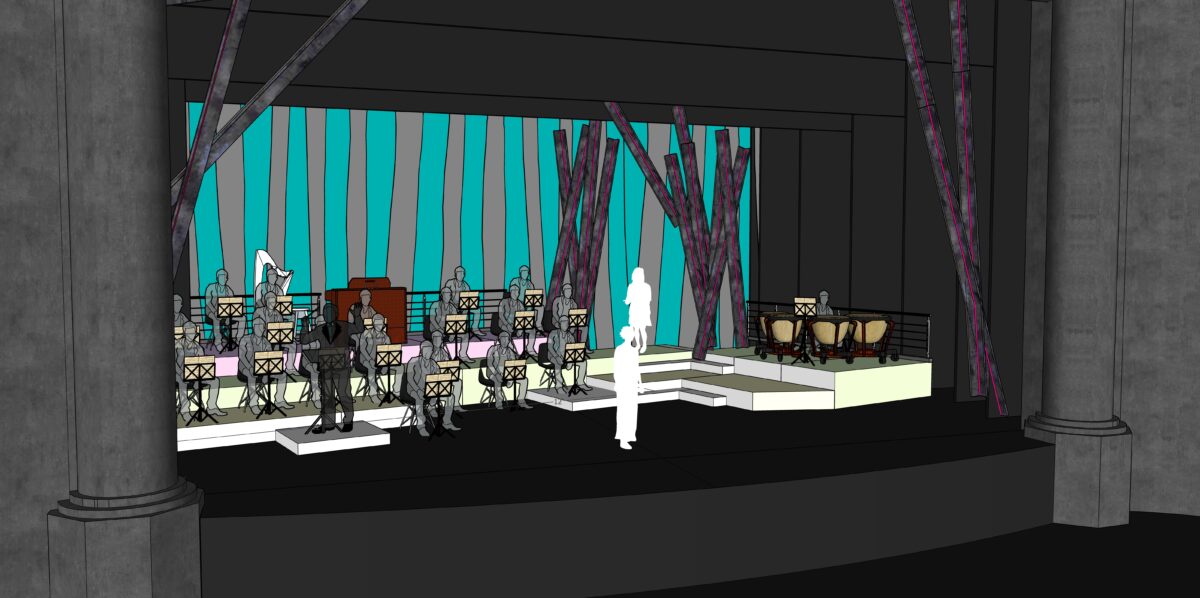 Design Preview for The Valkyrie - Opera Santa Barbara